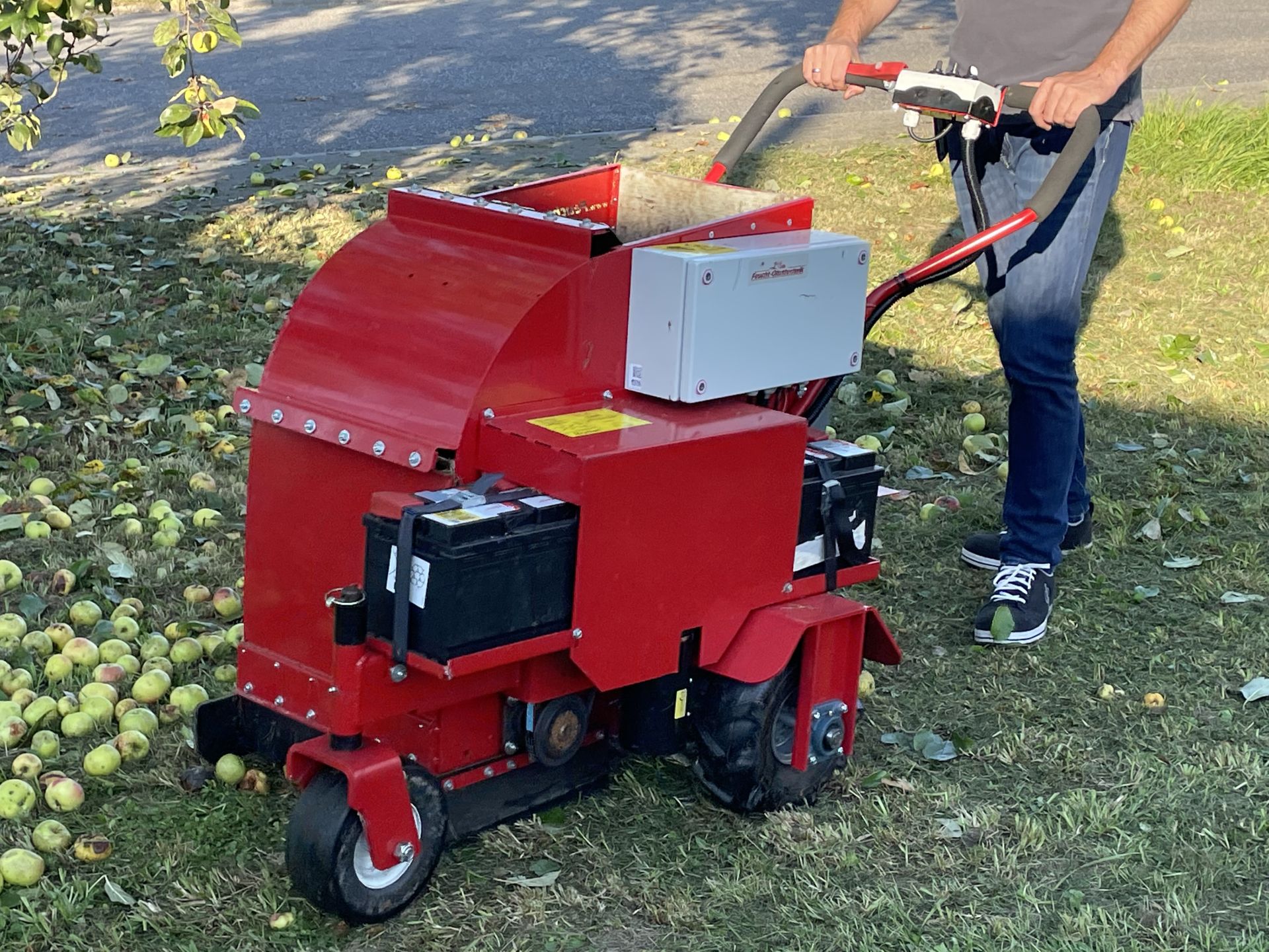 fallen apple harvester